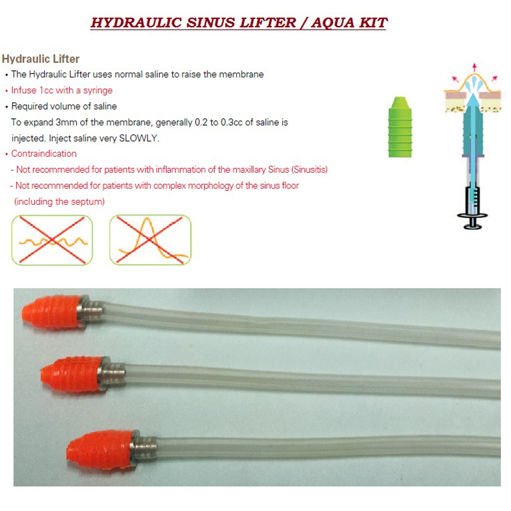Hydraulic Sinus Lifter / Aqua Kit